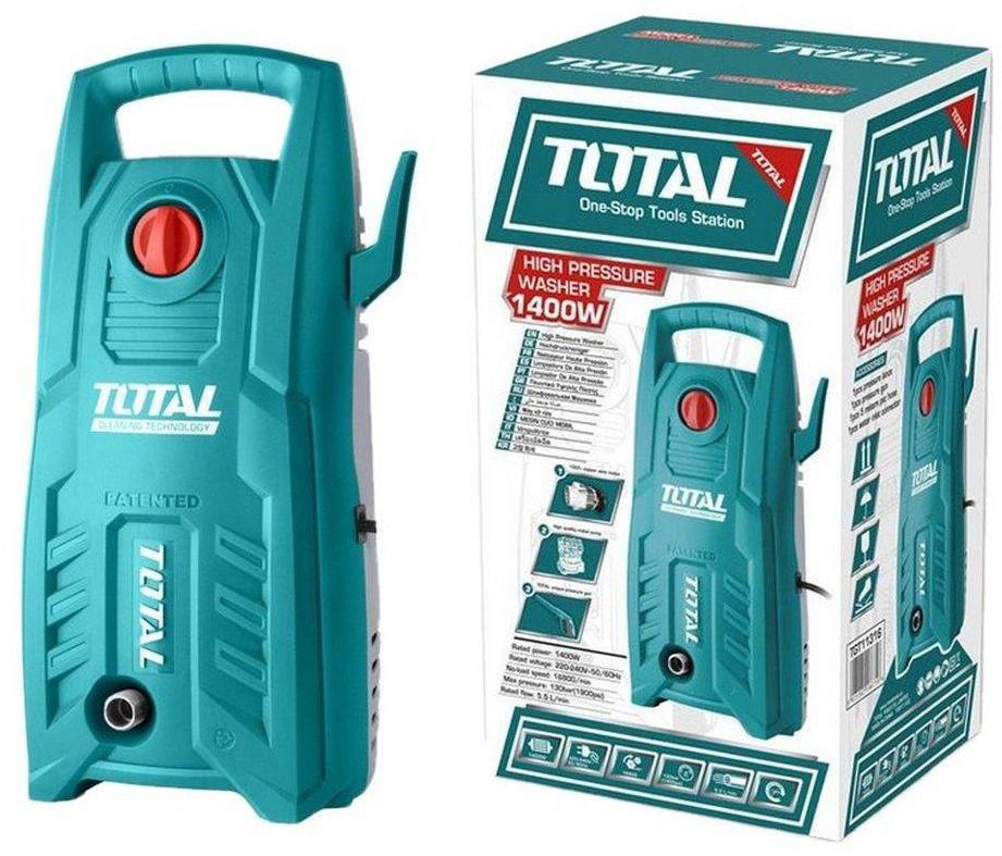 TOTAL 1400W HIGH PRESSURE WASHER (1900PSI) – Gladana Machineries
